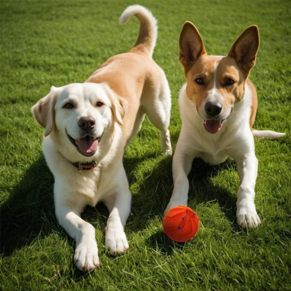 Smart Interactive Dog Toy – Automatic Bouncing & Rotating Ball – All ...